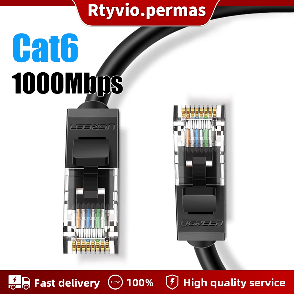 CAT6 1M Ethernet Cable UTP RJ45 High Speed Gigabit Network Cable CAT 6 ...