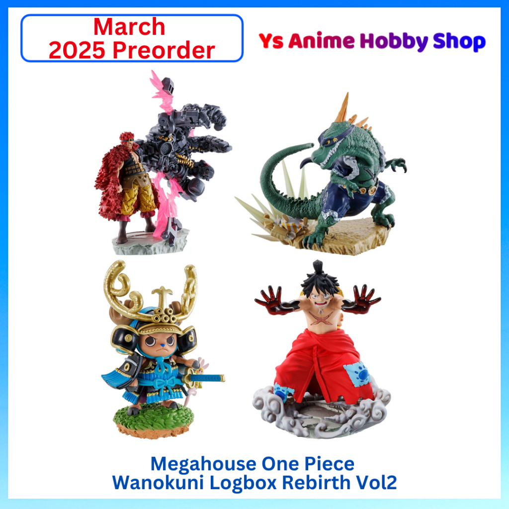 【March 2025 Preorder】Megahouse One Piece Logbox Rebirth Wanokuni Volume ...