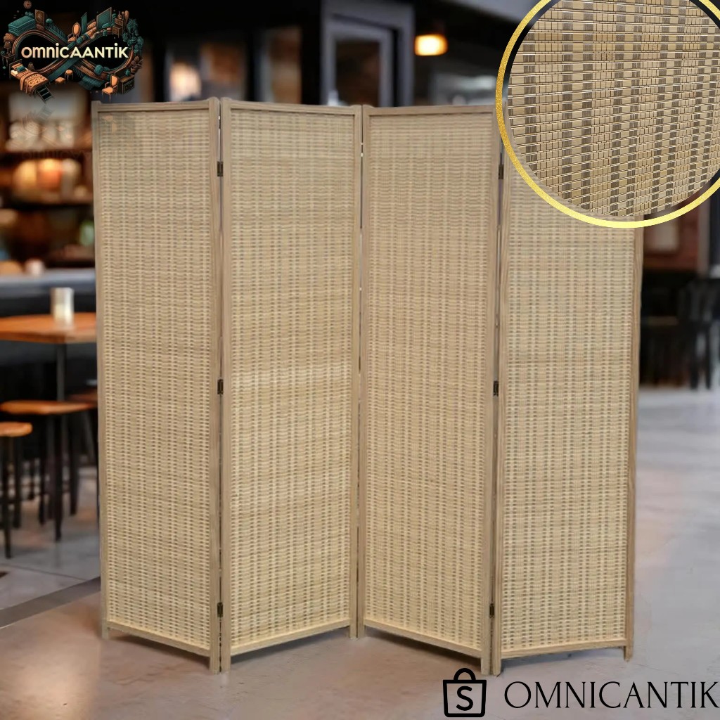 Modern 4-Panel & 6-Panel Room Divider – Stylish, Foldable Privacy ...