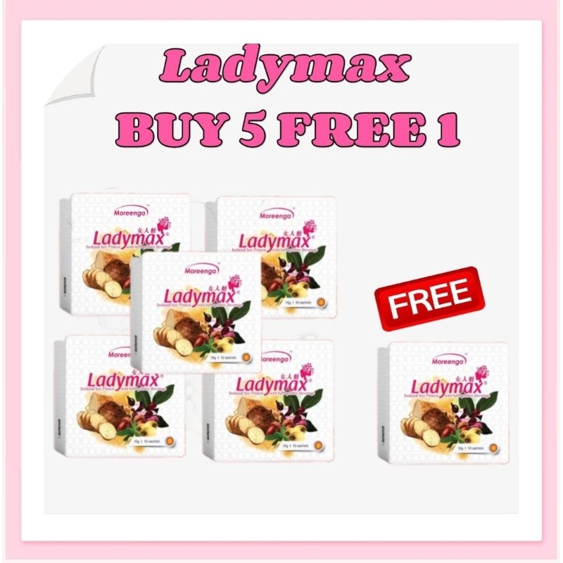 Maxpine Ladymax Moringa (Exp 2027) Relieve Menopause / Menstrual ...