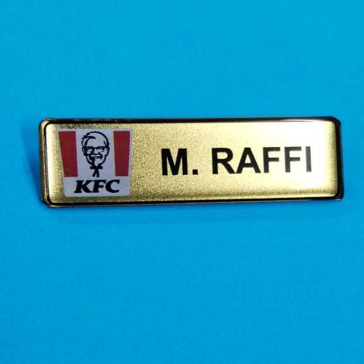 KFC NAME TAG MANGETIC KFC NAME TAG MANGETIC KFC NAME TAG MANGETIC ...