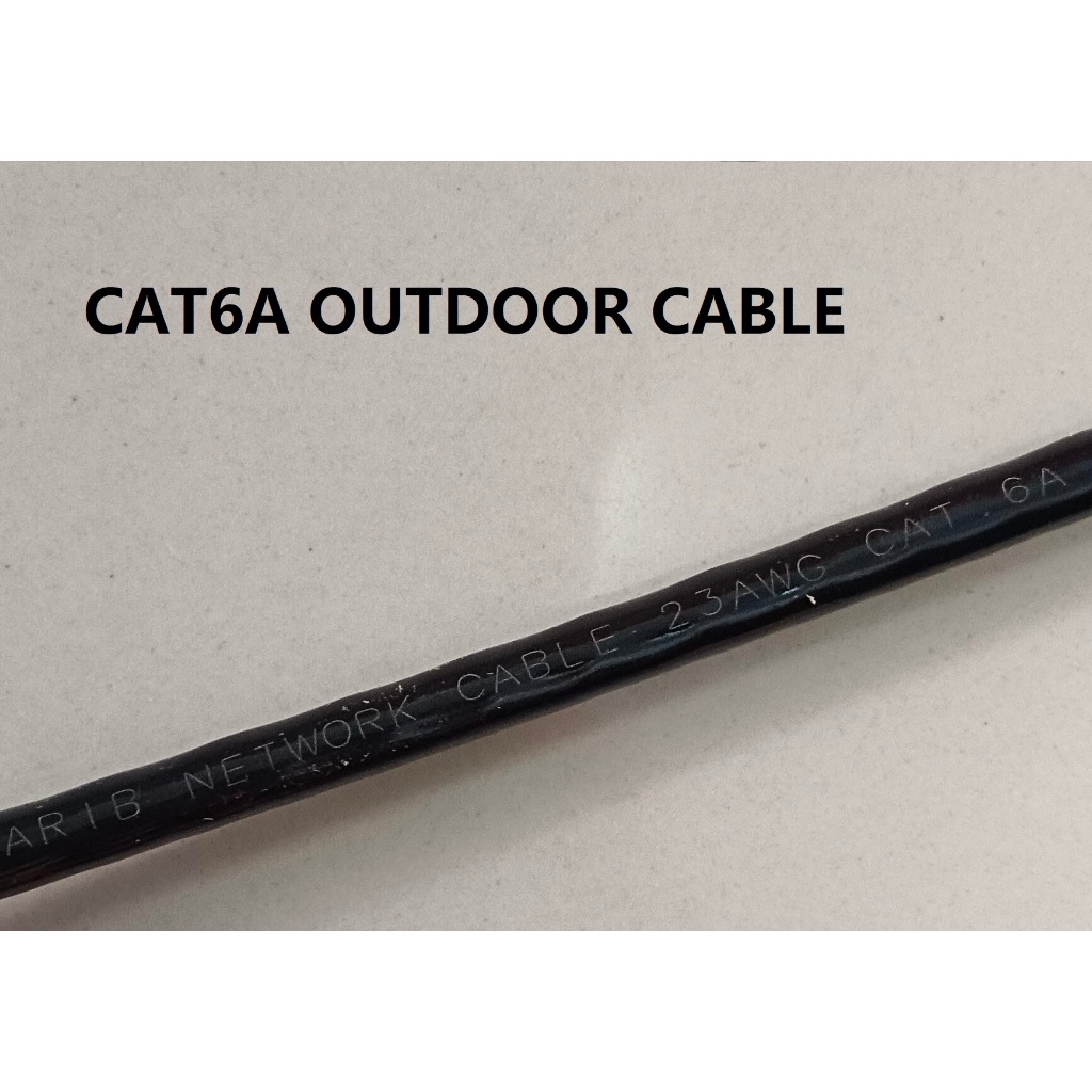 [100m 200m 300m OUTDOOR CAT6A] 1Gbps Ethernet RJ45 Cable Lan Router ...