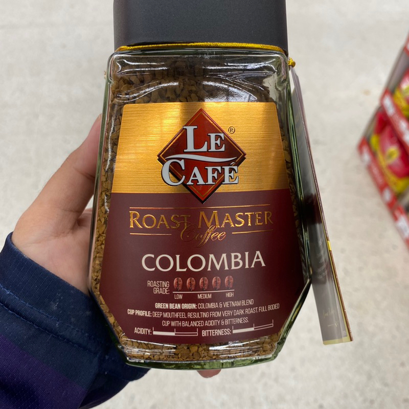Le cafe Instant Coffee Kopi Segera Roast Master Coffee Columbia 100g ...