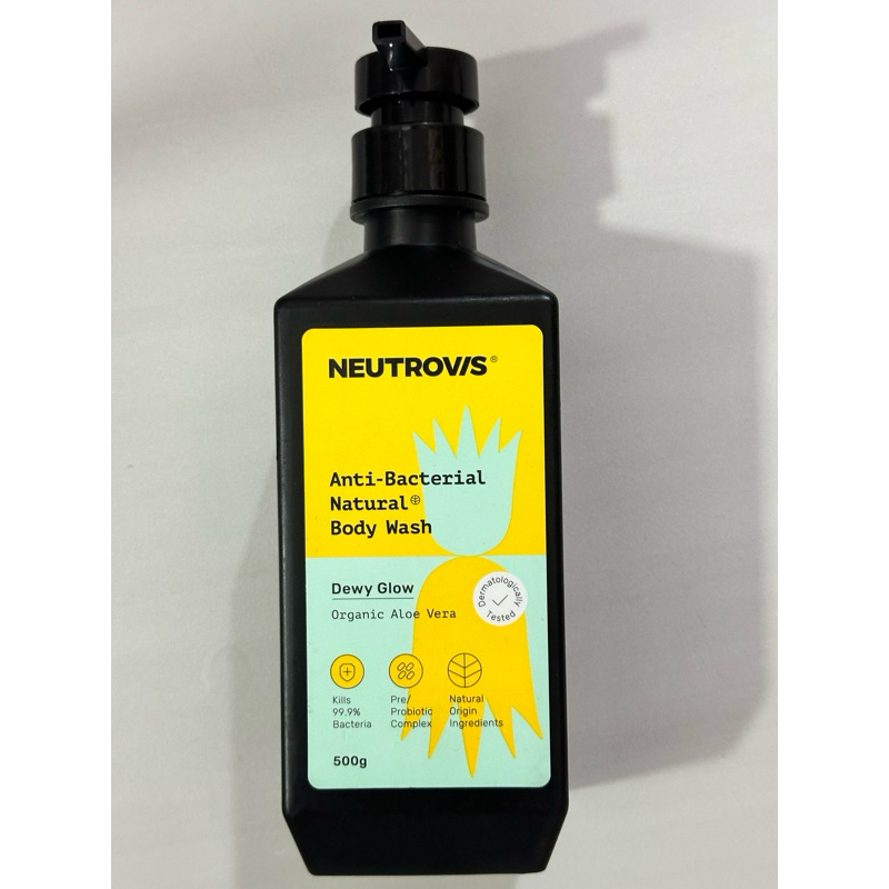 Neutrovis Anti-Bacterial Natural Body Wash 500g – Dewy Glow/Deo Care ...