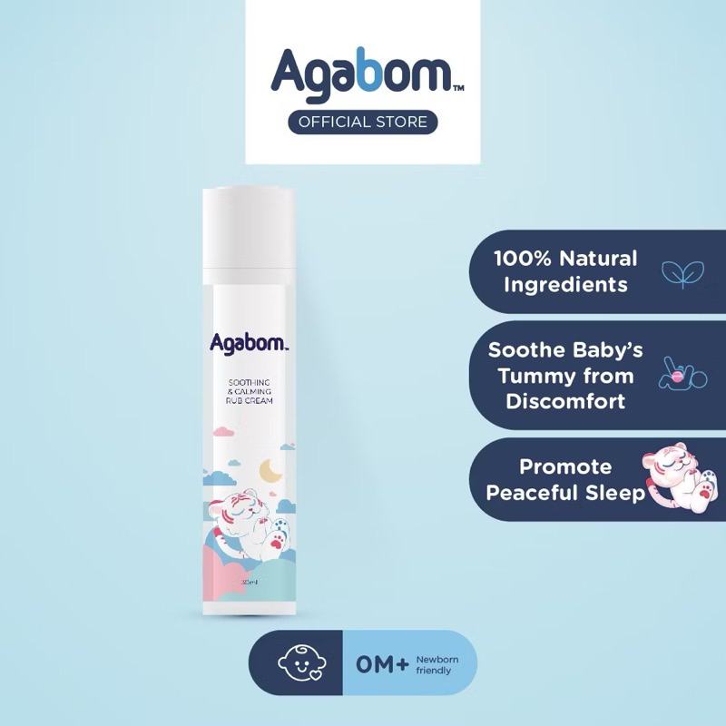 Agabom Sooting & Calming Rub Cream(30ml/Bottle) | Shopee Malaysia