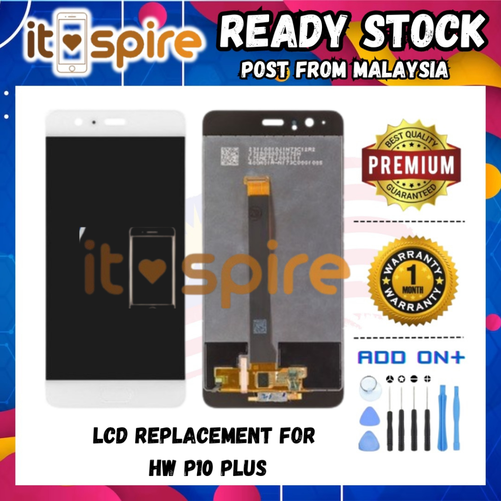 [IT SPIRE] HW P10 PLUS LCD WITH TOUCH SCREEN DIGITIZER DISPLAY REPLACAMENT | Shopee Malaysia