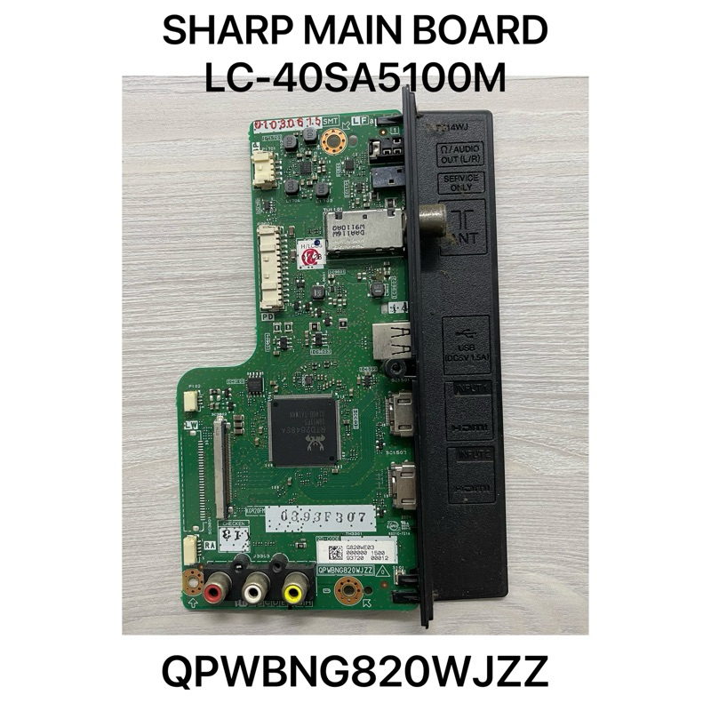 Sharp Main board LC-40SA5100M | Shopee Malaysia