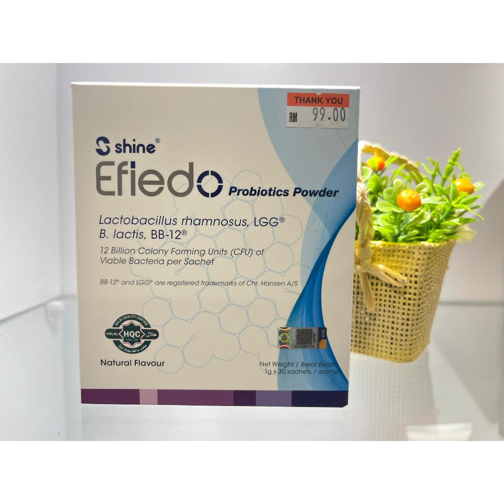 《Shine》 Shine Efiedo Probiotics Powder 1G X 30’S 益生菌粉 RM 99.00 EXP : 31 ...