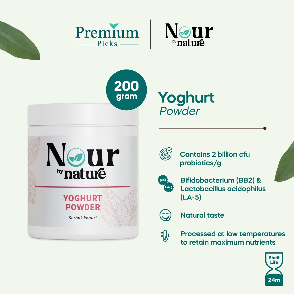 Premium Picks - Nour By Nature Yoghurt Powder (200g) Yogurt Powder ...