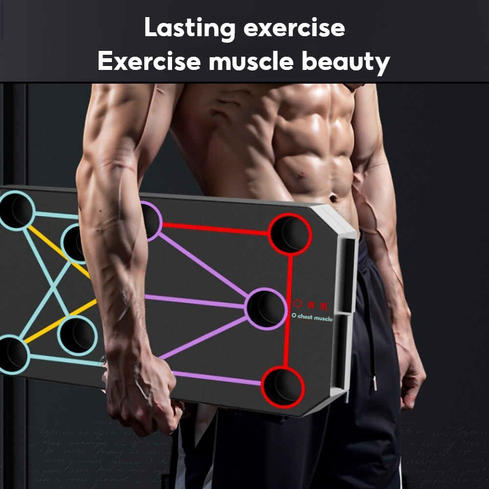 14 in 1 Foldable Push up board System Push-up Bracket for Home Fitness ...