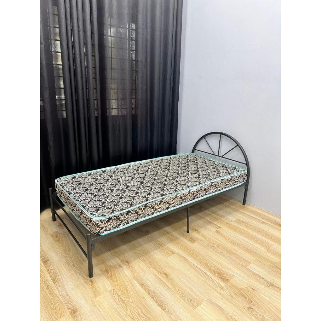 SINGLE BED FRAME SIZE STANDARD KATIL SINGLE BESI *Maximum 1 pcs / per ...