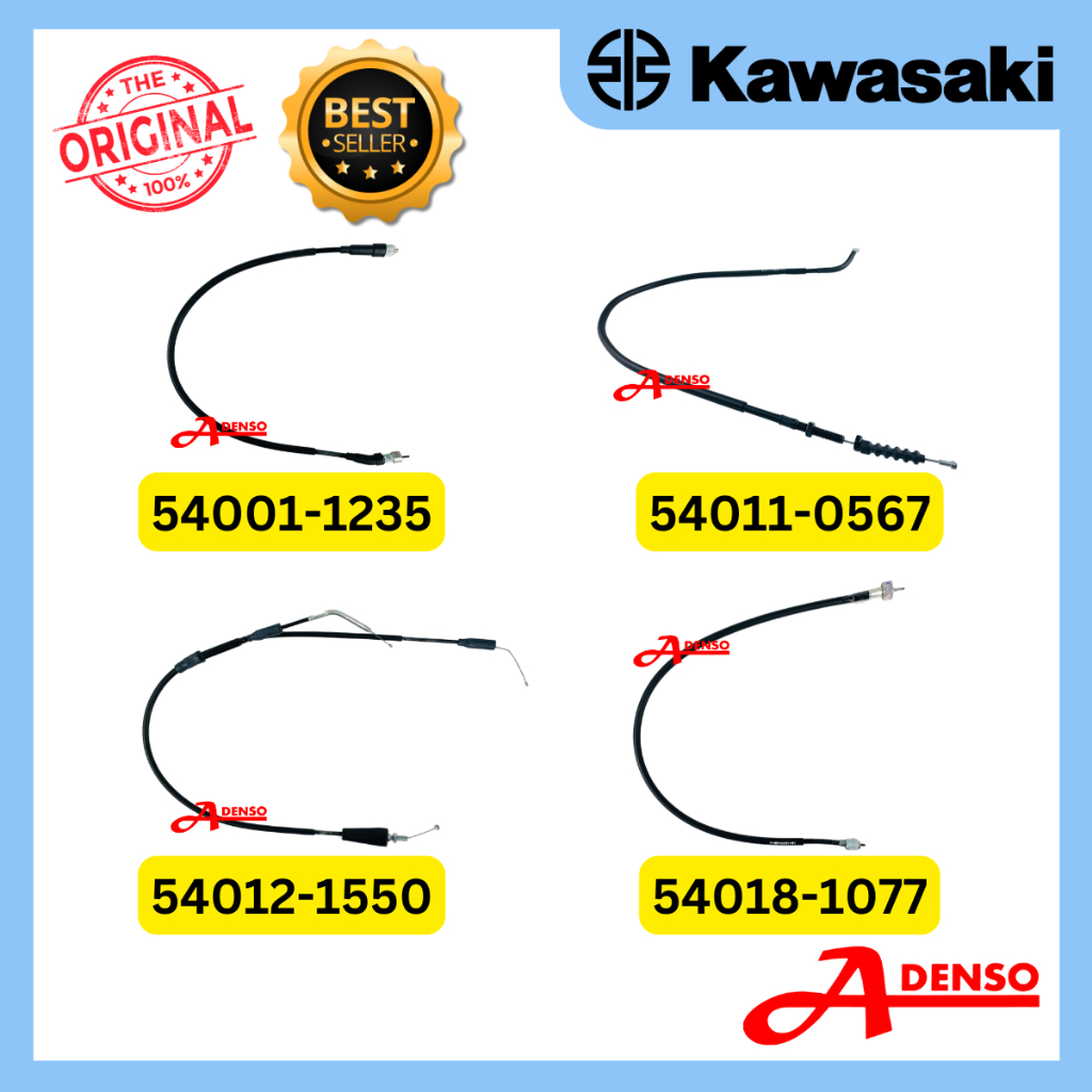 ZX150 RR150 SUPERKIPS150 NINJA150RR CABLE (ORIGINAL100%KAWASAKI ...