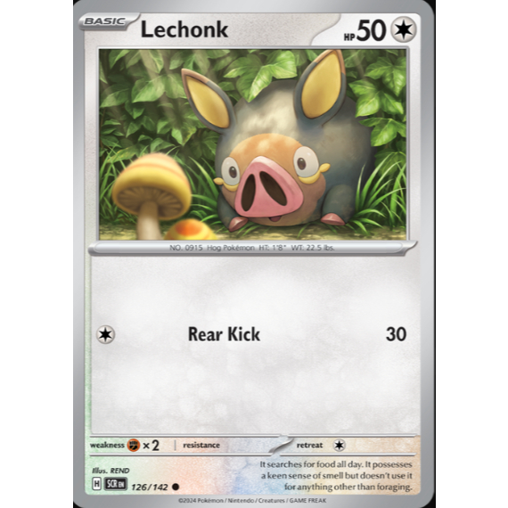 Pokemon TCG SV07 Scarlet & Violet : Stellar Crown Booster Box - Lechonk ...