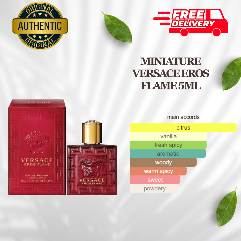 MINIATURE VERSACE EROS FLAME 5ML | Shopee Malaysia