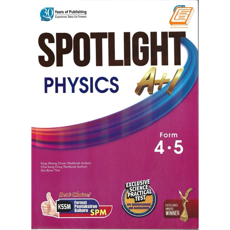 SPOTLIGHT PHYSICS A+ SPM KSSM Form 4 and 5 | Shopee Malaysia