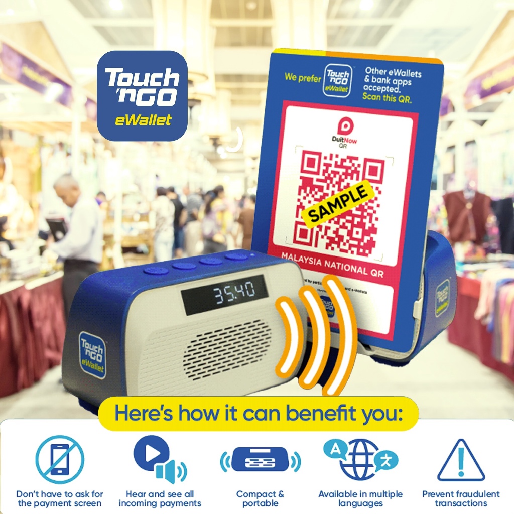 Touch n Go ewallet Soundbox TnG Sound box | Shopee Malaysia