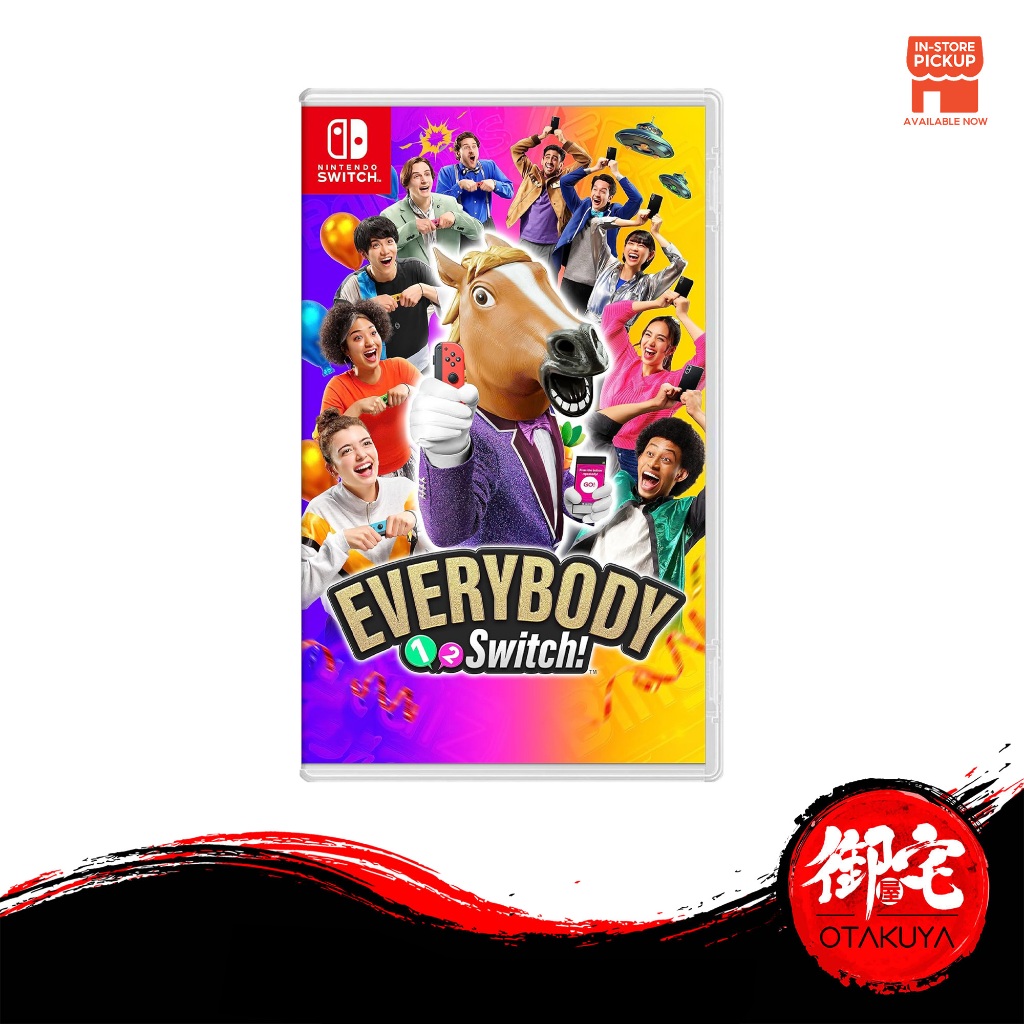 【7.7 SALE】Nintendo Switch Everybody 1-2-Switch (English Chinese ...