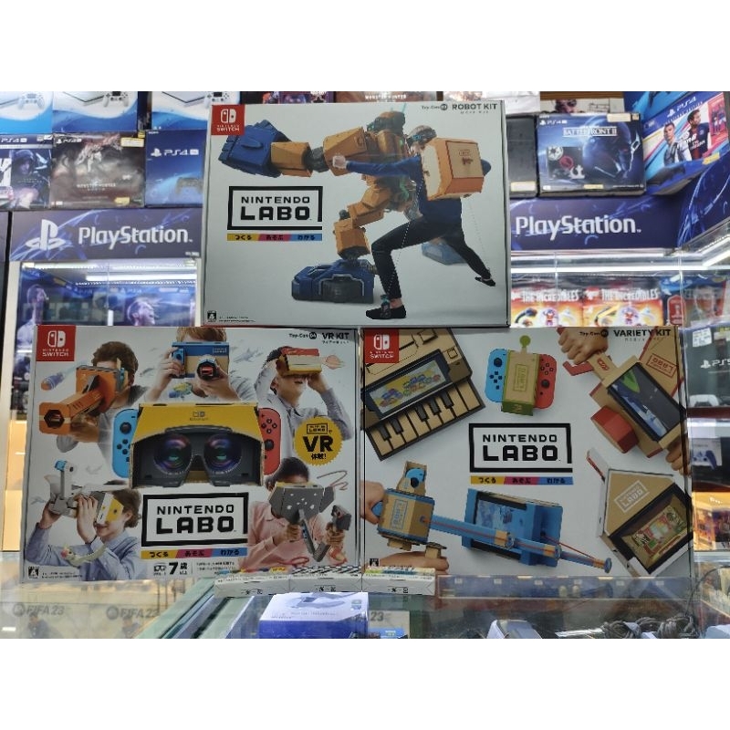 Nintendo Switch Labo Toycon set New Selaed | Shopee Malaysia