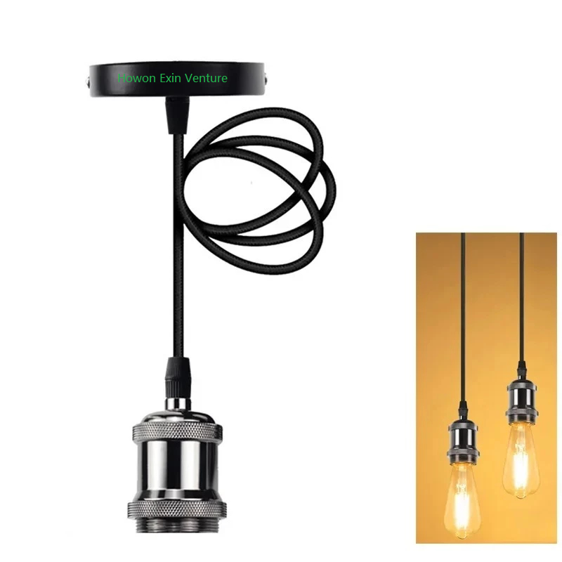 Aluminium Led Ceiling Lamp Holder Pendant Light Base Socket Holder E27 ...