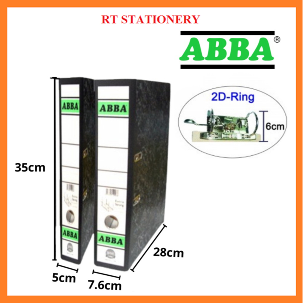 ABBA Silver Lever Arch File 2/ 3inch | Shopee Malaysia