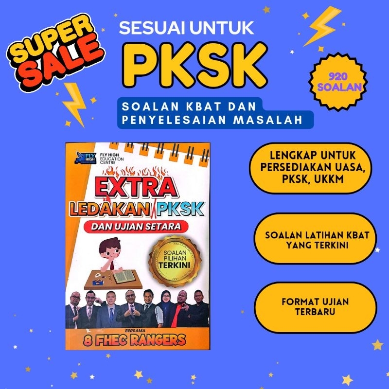 BUKU EXTRA LEDAKAN PKSK | Shopee Malaysia