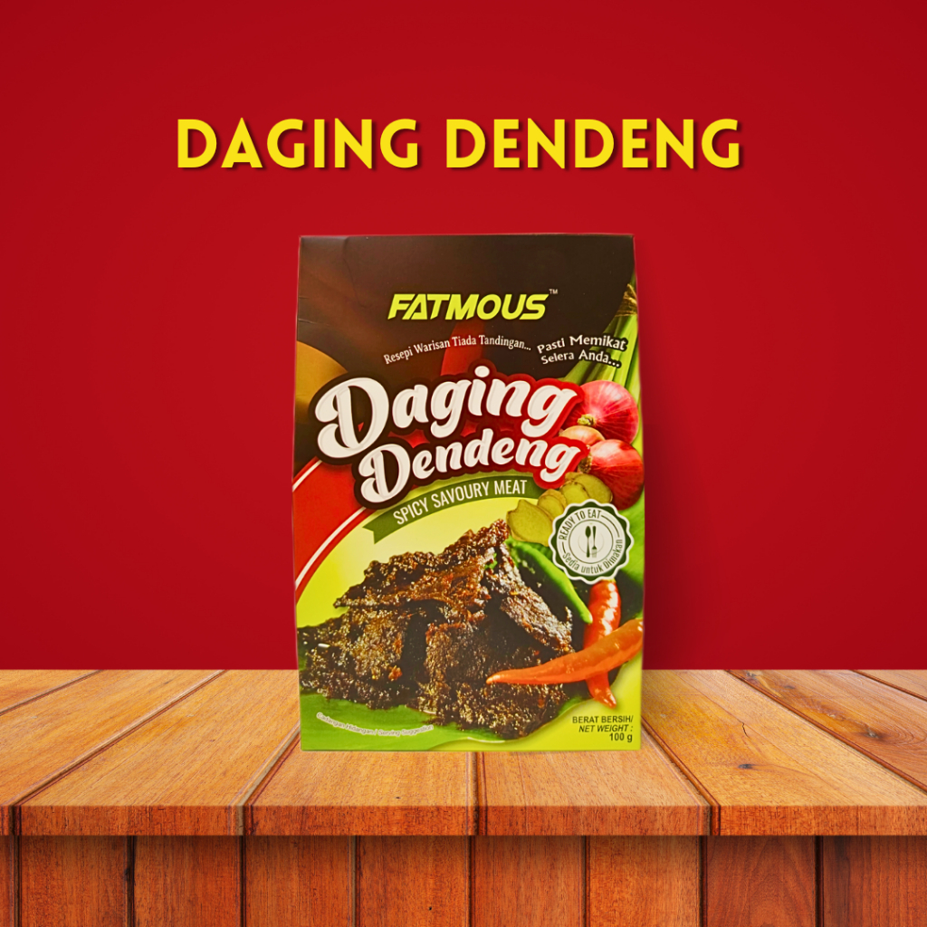 FATMOUS | Daging Dendeng Viral (Lauk Instant / Ready to Eat) | Shopee ...