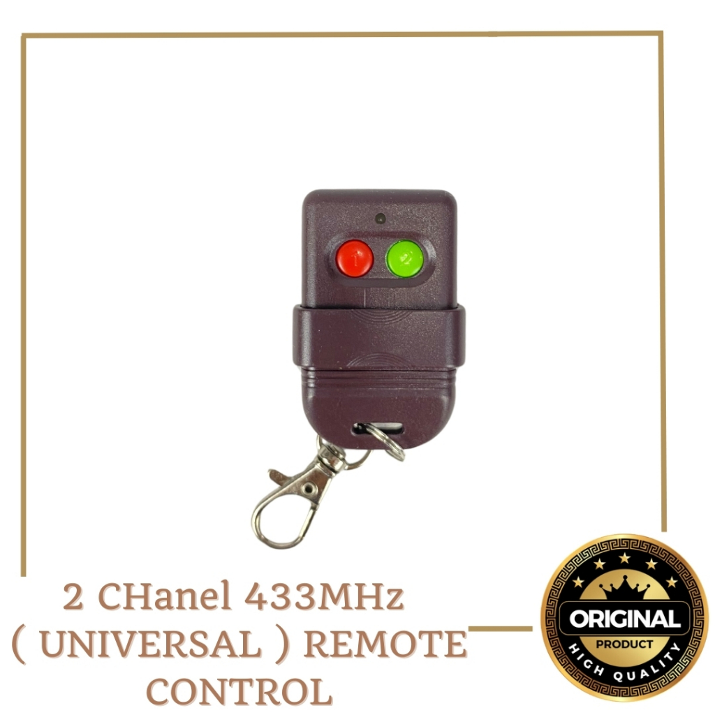 AutoGate Remote Control 433Mhz 2Channel DIP Switch Auto Gate Controller ...