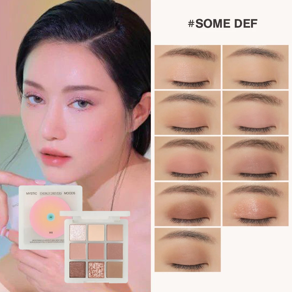 🇰🇷 3CE MULTI EYE COLOR PALETTE MYSTIC MOODS SOME DEF 9 SHADES EYES ...