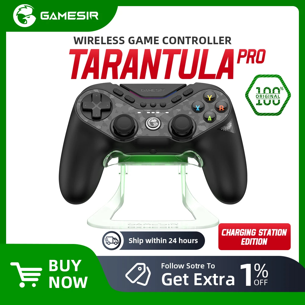 【Ship Today】GameSir Tarantula Pro T3 Pro Wireless PC Controller for PC Steam Switch Android iOS ...