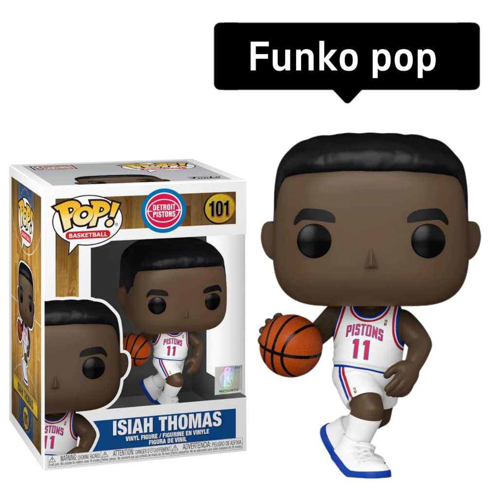 Original Funko Pop! Basketball Detroit Pistons 101 Isiah Thomas ...