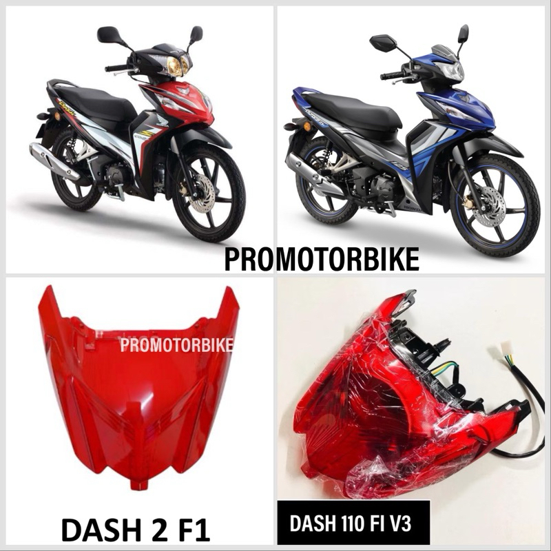 HONDA DASH 110 V3 FI DASH 2 FI FUEL INJECTION DASH125 FI DASH 125 TAIL ...