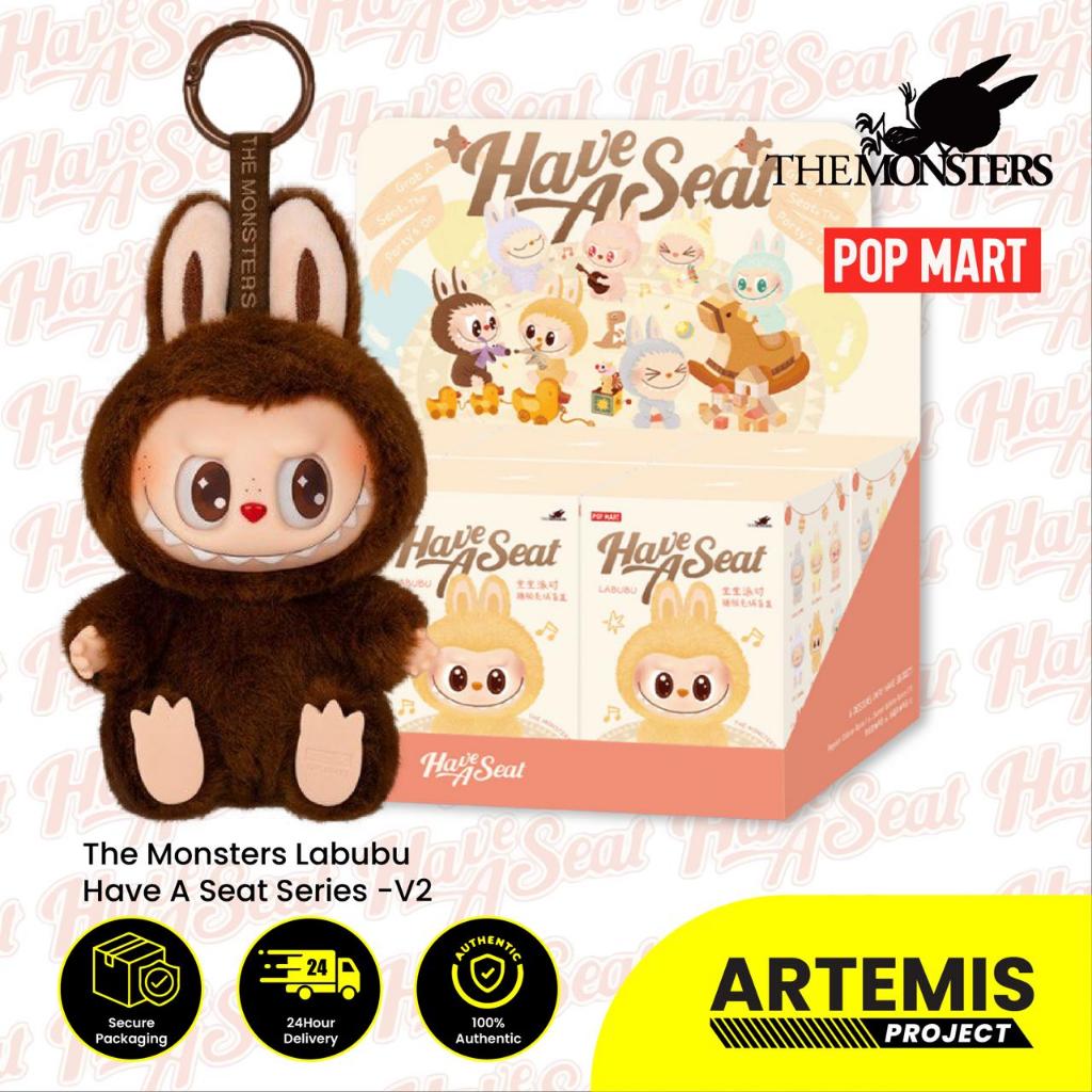 【100% Original】Labubu Doll V2 KL Ready Stock Blind Box Keychain Have a ...