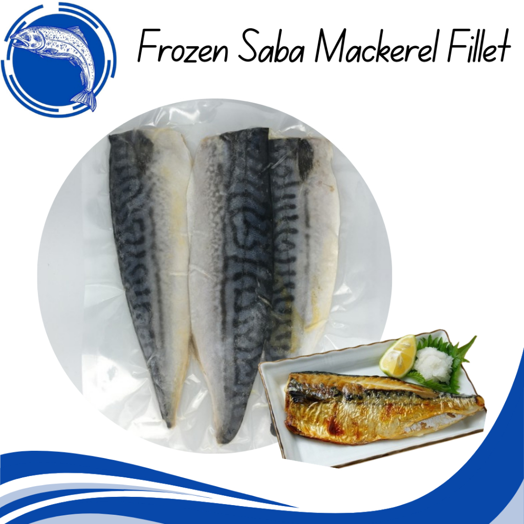 [ Wholesales ] Frozen Saba Fillet with Vacuum Pack ( 3pcs 450g ...
