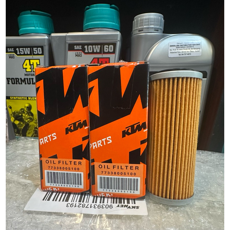 77338005100 KTM POWERPARTS OIL FILTER - ORIGINAL | Shopee Malaysia