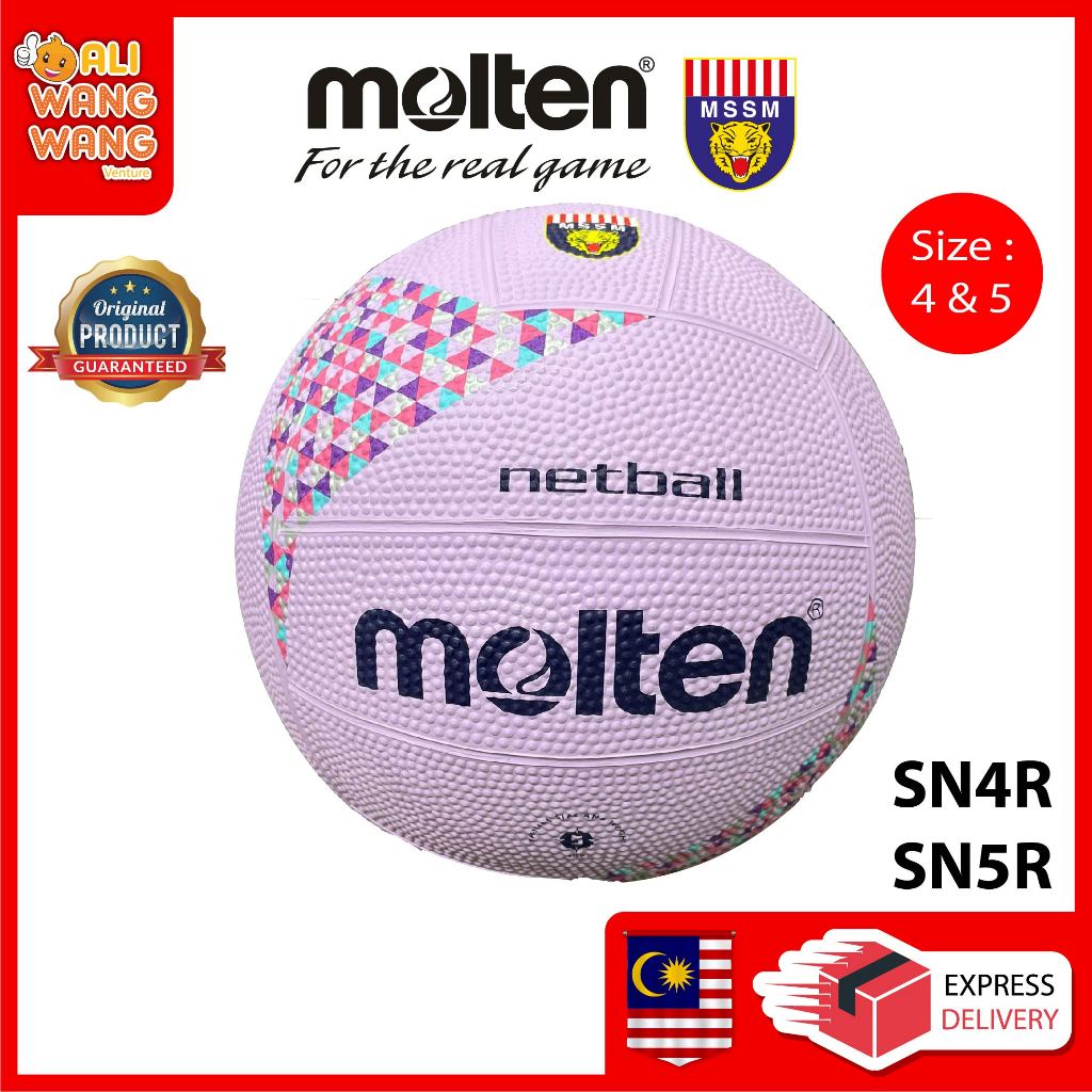 ORIGINAL Molten NETBALL SN4R-V-MS /SN5R-V-MS Netball | Shopee Malaysia