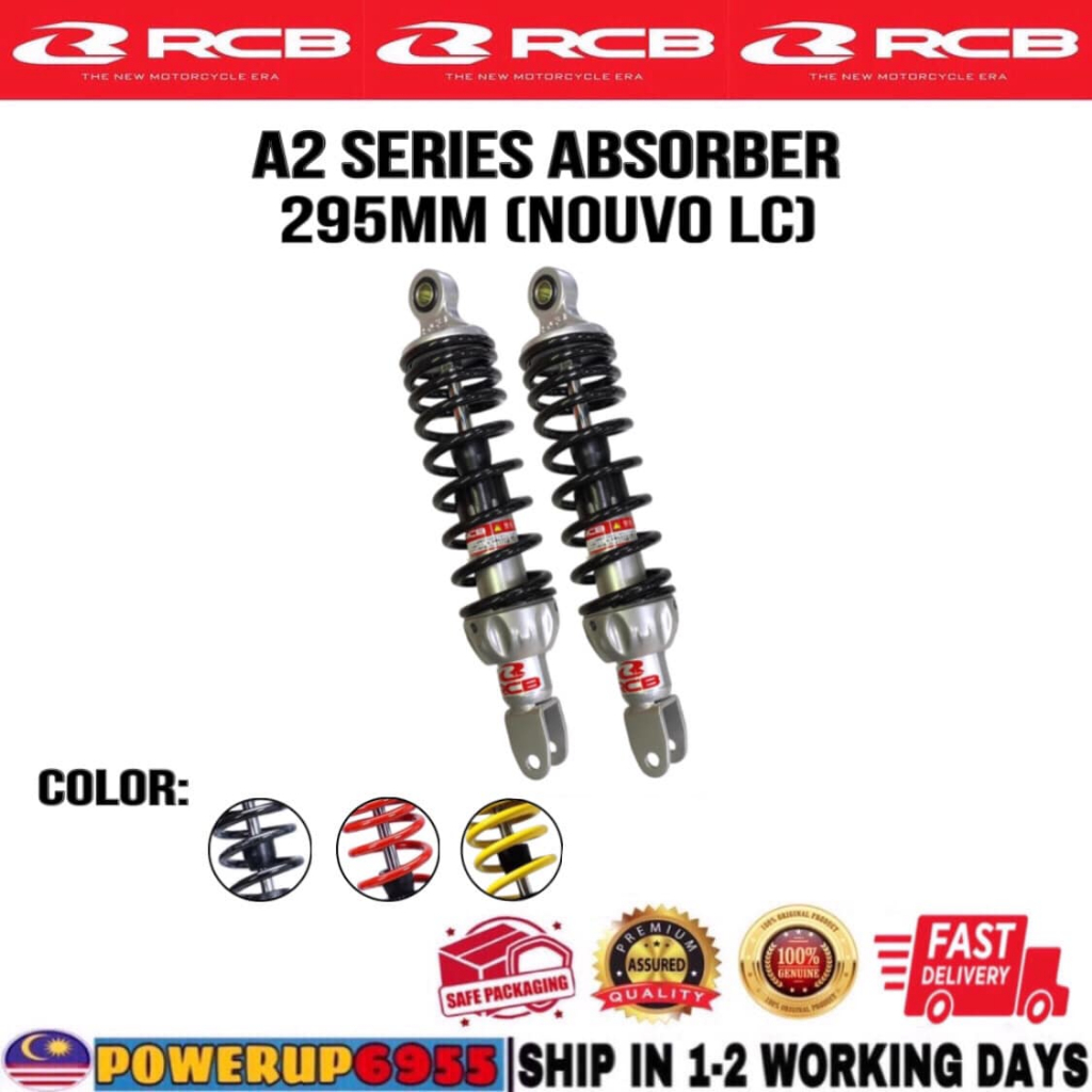 NOUVO LC RCB A2 SERIES MONOSHOCK ABSORBER 295MM RACING BOY YAMAHA ...