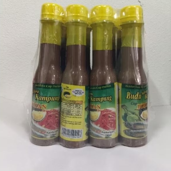 Budu Selera Kampung Cap Durian 150ml x 3/6/12 botol | Shopee Malaysia