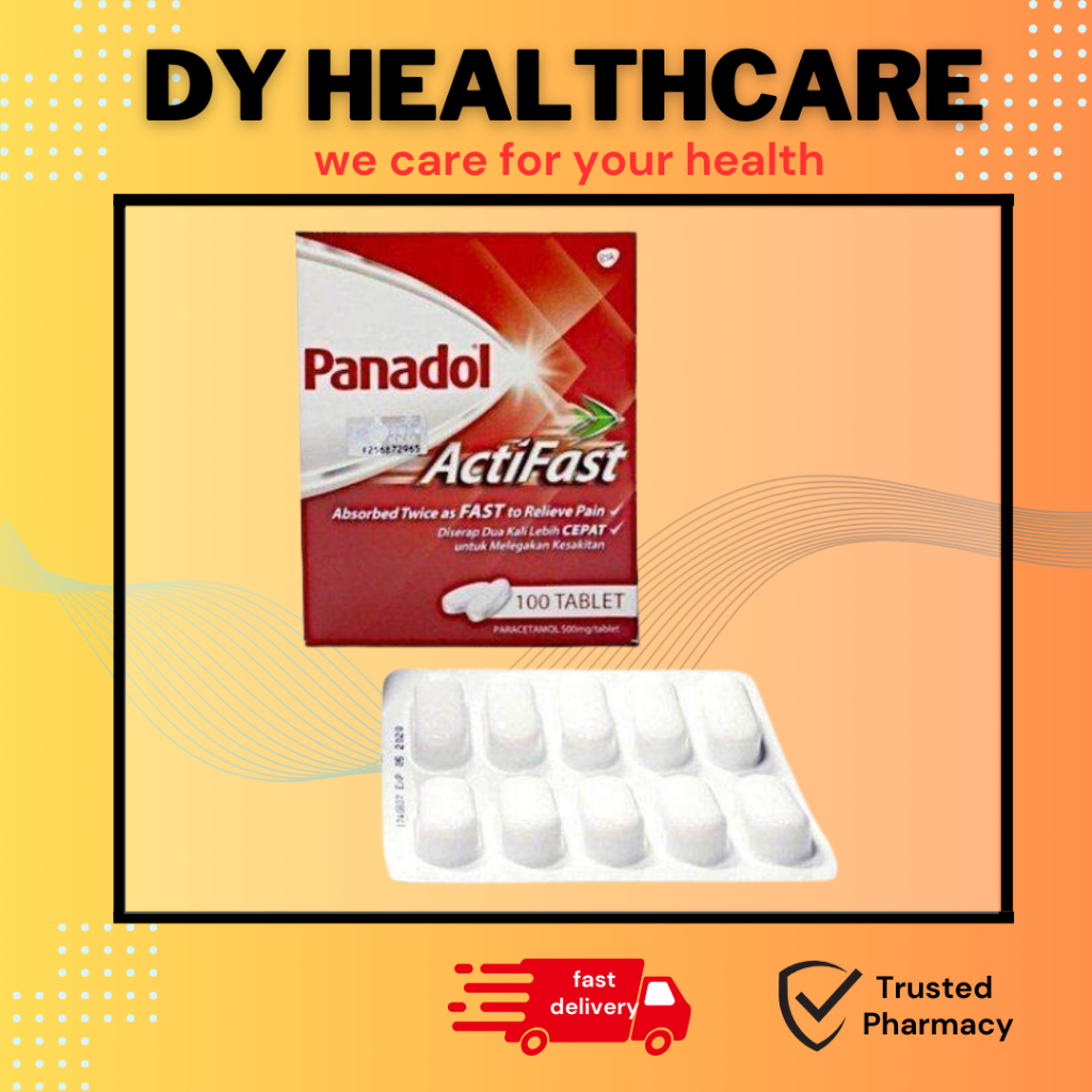 Panadol Actifast Tablet 10 Tablets (1 Strip) / 30 Tablets (3 Strips ...