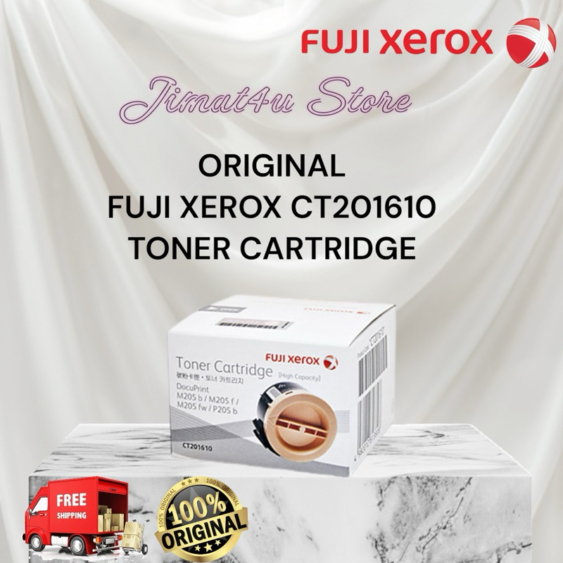 FUJI XEROX M205b M215b P205b P215b LASERJET BLACK TONER CARTRIDGE (CT201610) | Shopee Malaysia