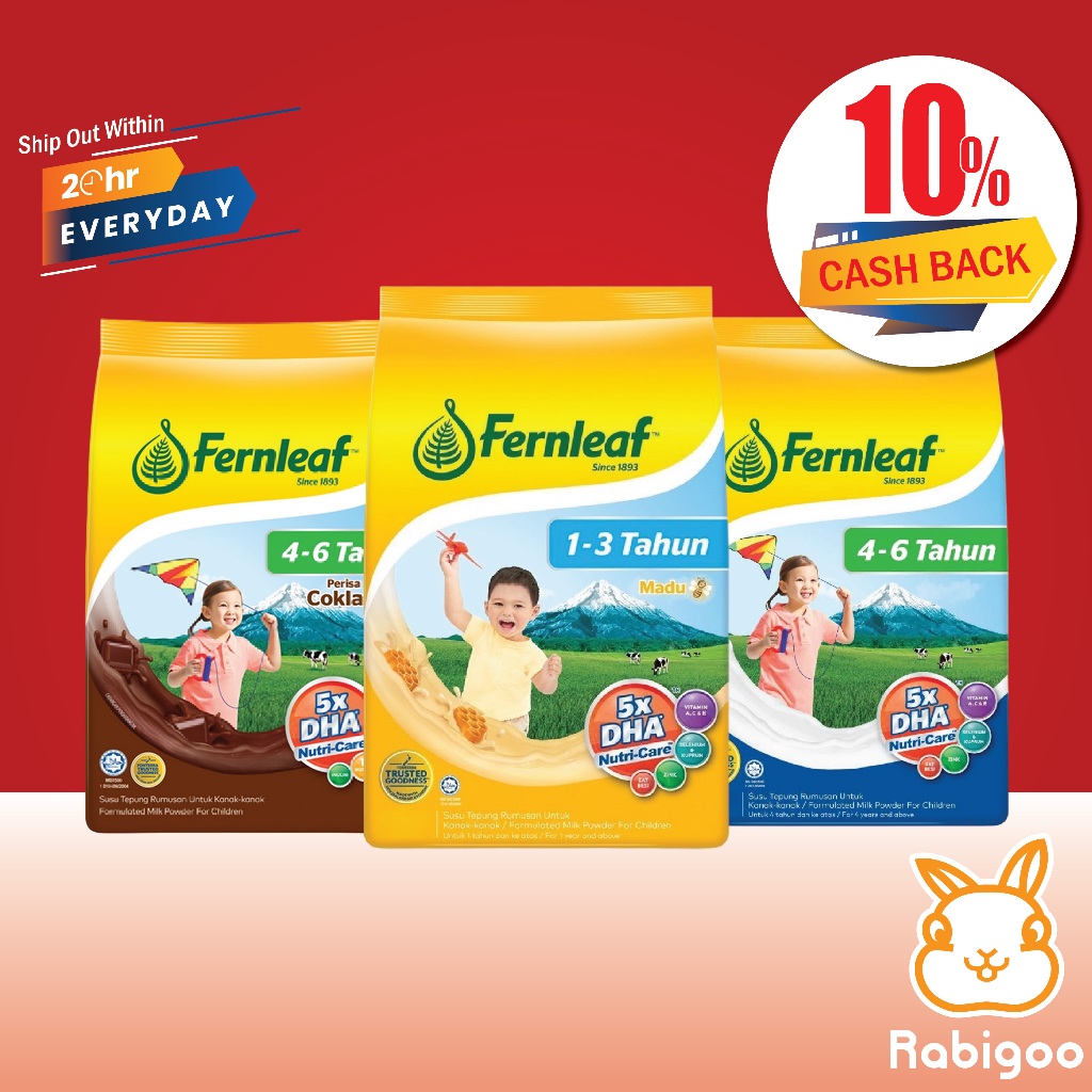 [CASHBACK 10%] Fernleaf 850g (milk formula) /growing up formula /BIASA ...