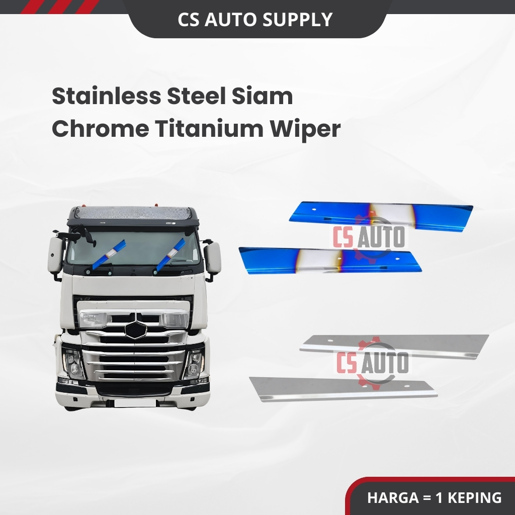1pc Sekeping Wiper Besi Siam Steel Plate Lorry 1 ton 3 ton Trailer Arm ...