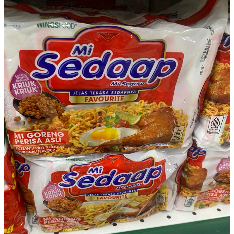 MI SEDAAP ASLI HALAL INSTANT MEE GORENG ORIGINAL | Shopee Malaysia