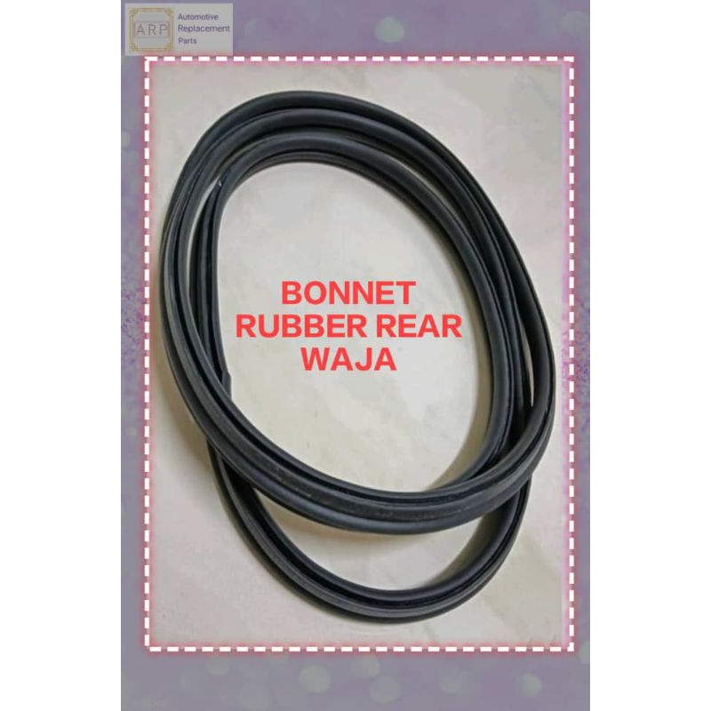 Bonnet Rubber Waja (rear) | Shopee Malaysia