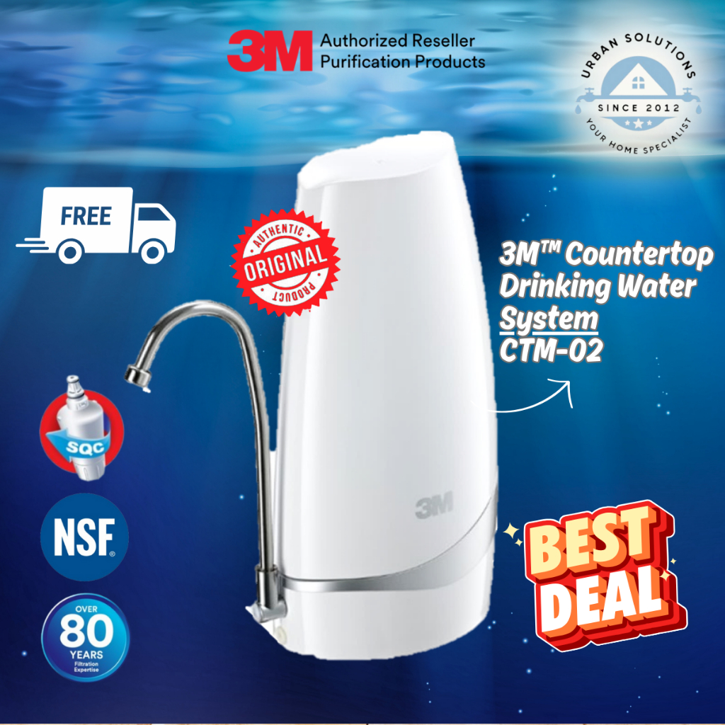 3M™ Countertop Drinking Water System CTM-02/ Direct Drinking Water/ 3M ...