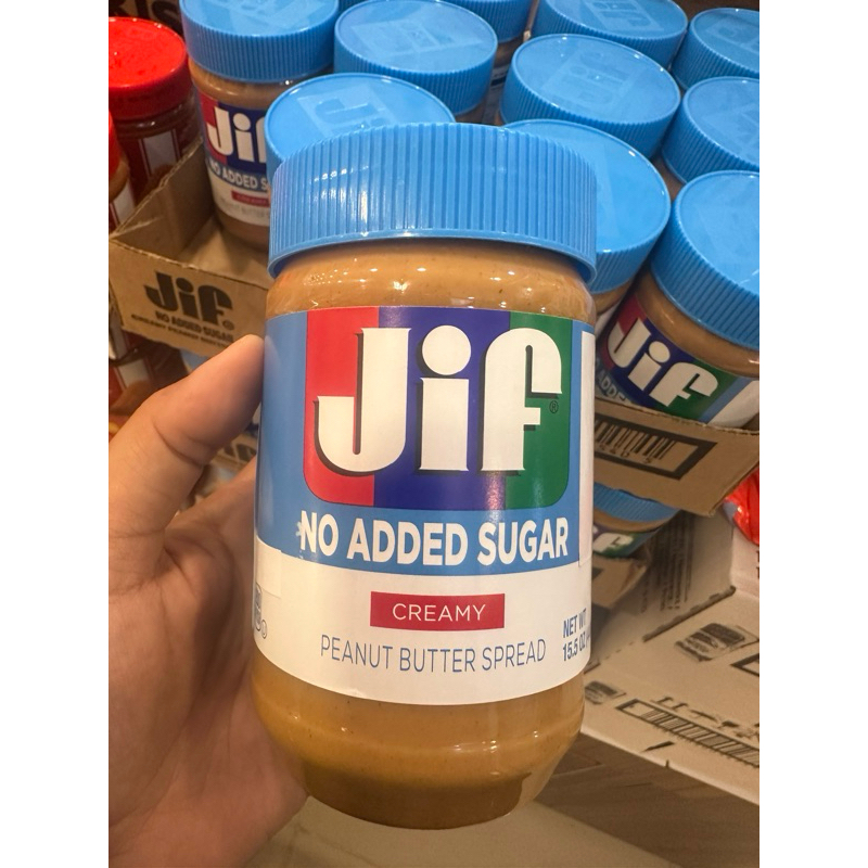 JIF PEANUT BUTTER SPREAD NO SUGAR ADDED 440GM | Shopee Malaysia