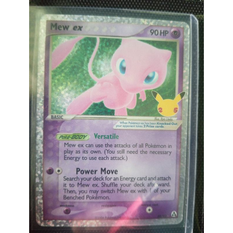 Pokemon card TCG Mew EX celebration | Shopee Malaysia
