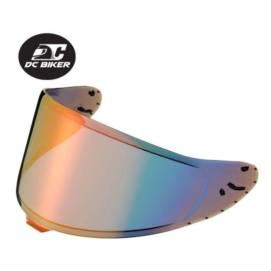 Shoei CWRF2 Spectra Fire Orange Visor for Shoei X15 / NXR2 / Z8 ...