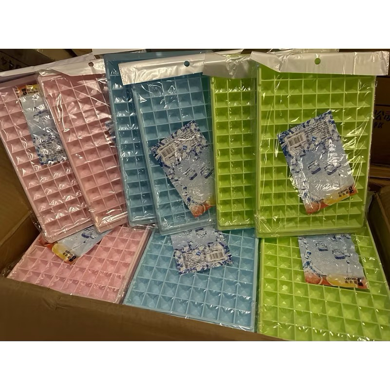 Food Grade PP Ice Cube Tray Container Easy Release Ice Freezing Tray ...