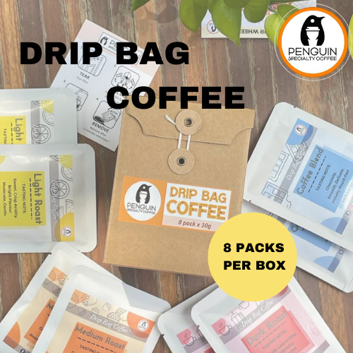 Penguin Specialty Coffee - Drip Bag Coffee Box (8 packs) | Shopee Malaysia