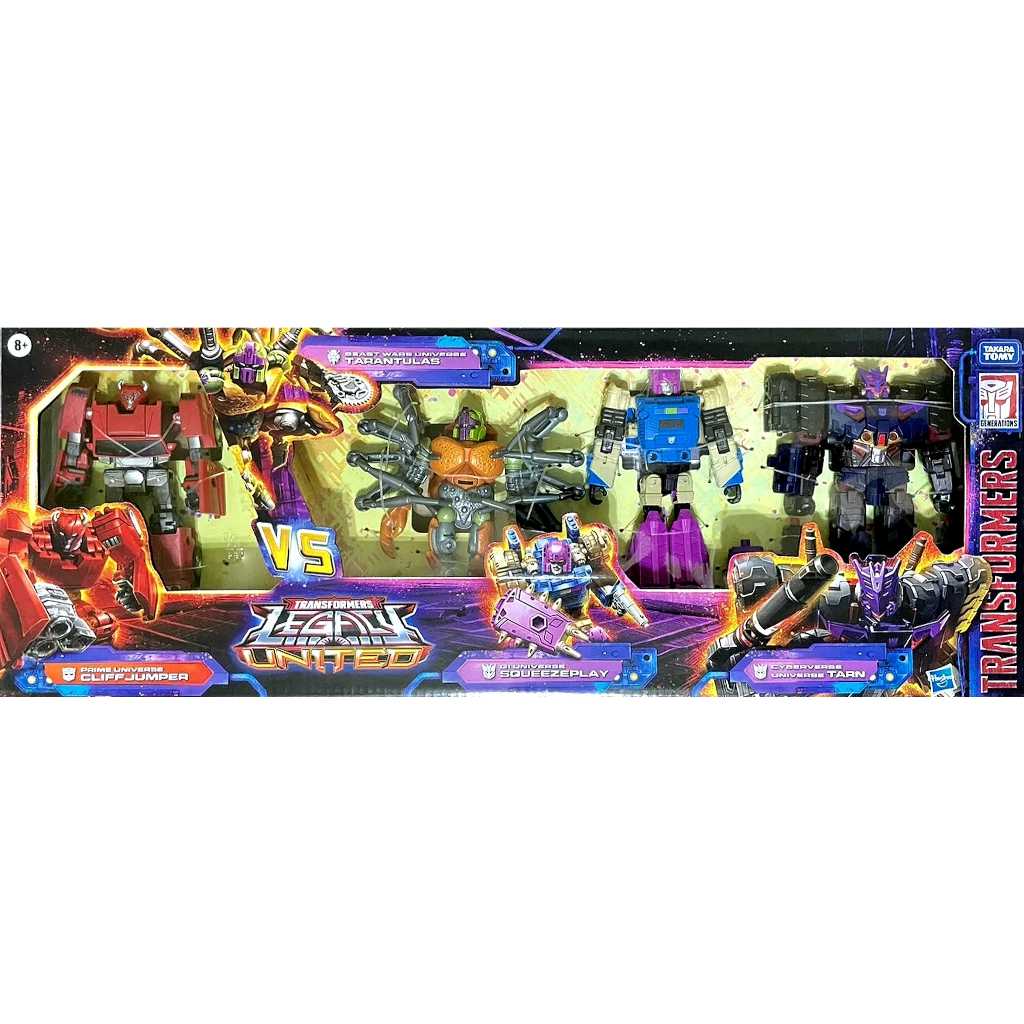 Hasbro Transformers Legacy United Versus Multipack Cliffjumper ...